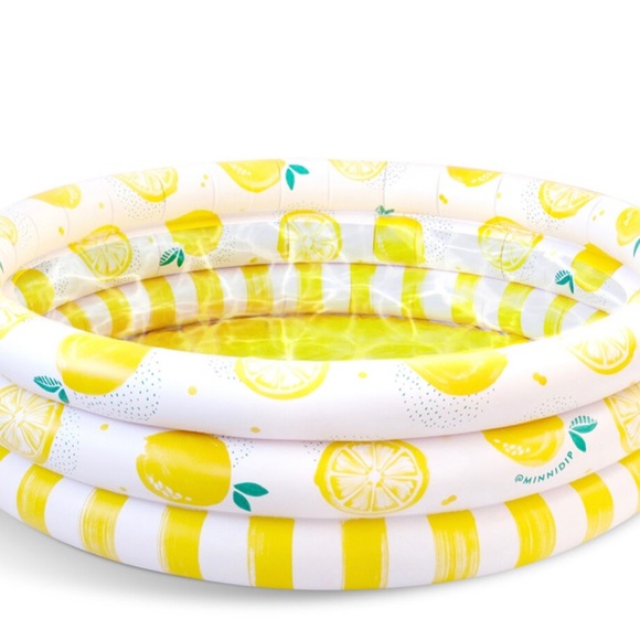 Other | Minnidip Vaca The Squeeze The Day Luxe Inflatable Pool | Poshmark